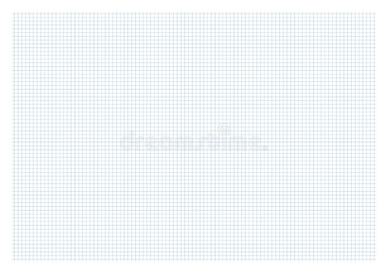 Square Grid Pattern Standard Blue School Notebook Sheet Paper Art Blue ...