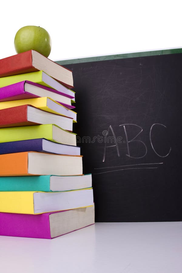 Big stack of books stock photo. Image of learning, green - 6176784