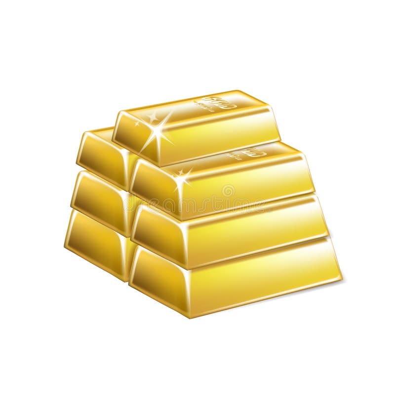 Big Stack Gold Bars Stock Illustrations – 30 Big Stack Gold Bars Stock ...