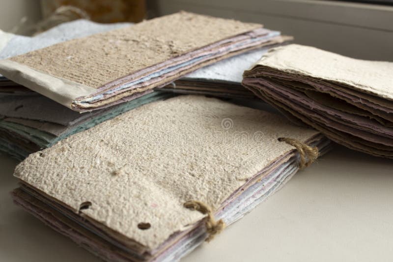 Big Stack of Recycle Papers. Zero Waste Stock Image - Image of concept ...