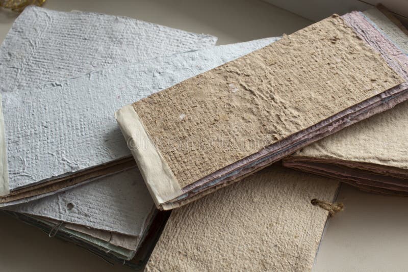 Big Stack of Recycle Papers. Zero Waste Stock Image - Image of ...