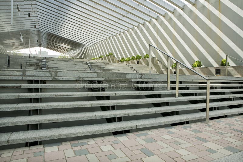 Big Stairs in Front of the Building Stock Photo - Image of front, gold ...