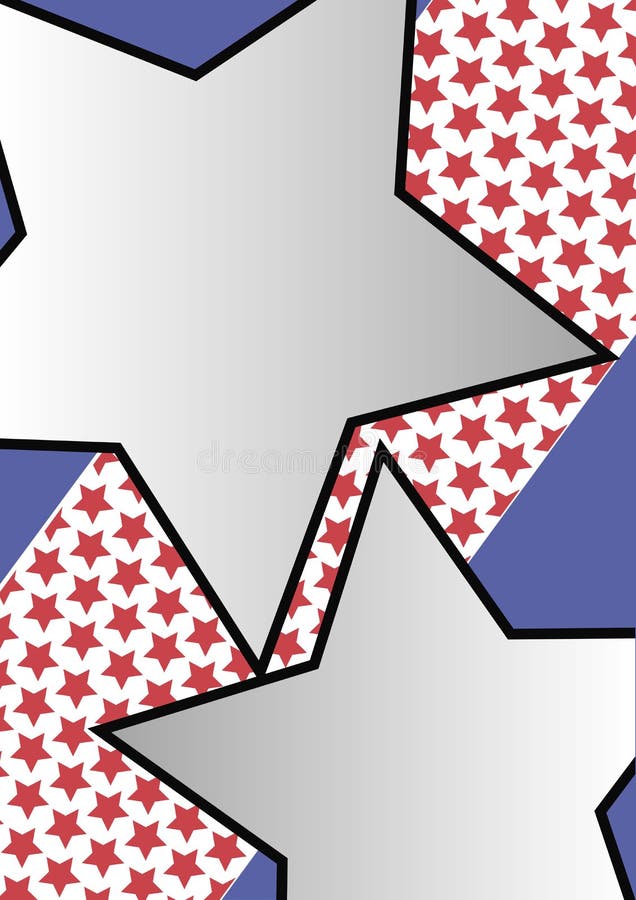 Diagonal Stars on Green Gradient Stock Illustration - Illustration of ...