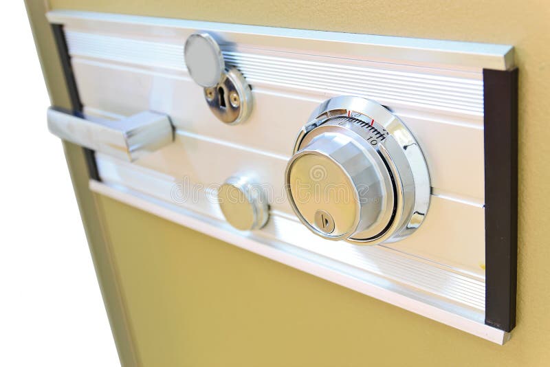 Big steel bank safe stock photo. Image of combination - 38169172