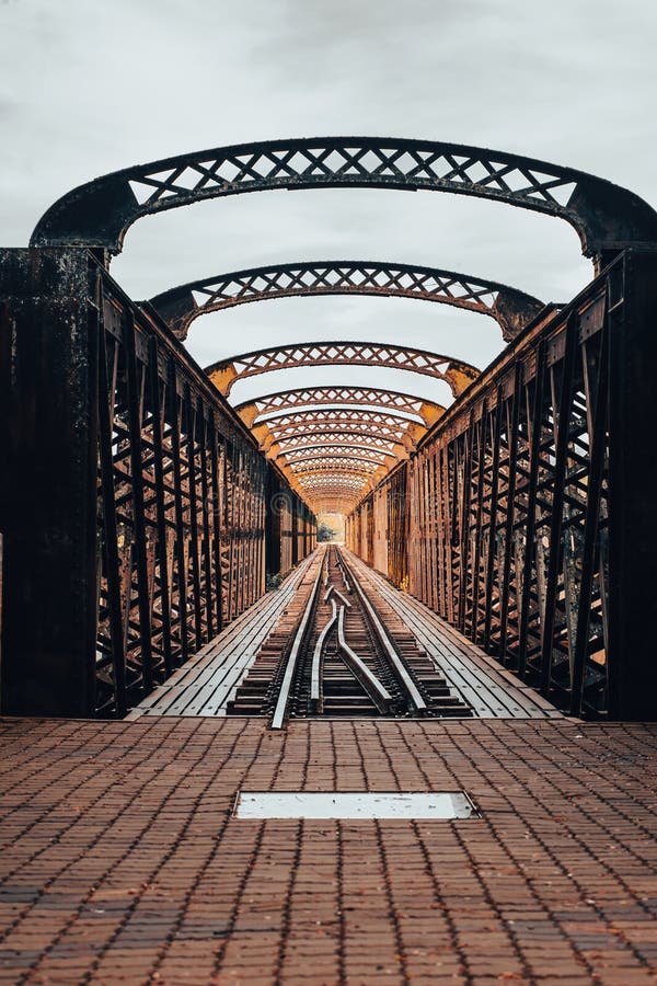 Big Steel Railway Bridge Dated 1902 in Kuala Kangsar, Malaysia Stock ...