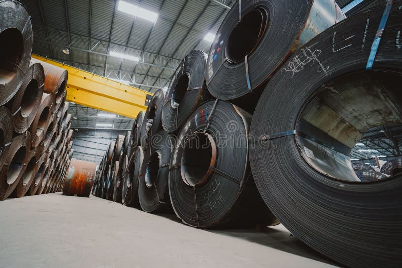 Steel Wheels in the Factory Stock Image - Image of vehicle, material ...