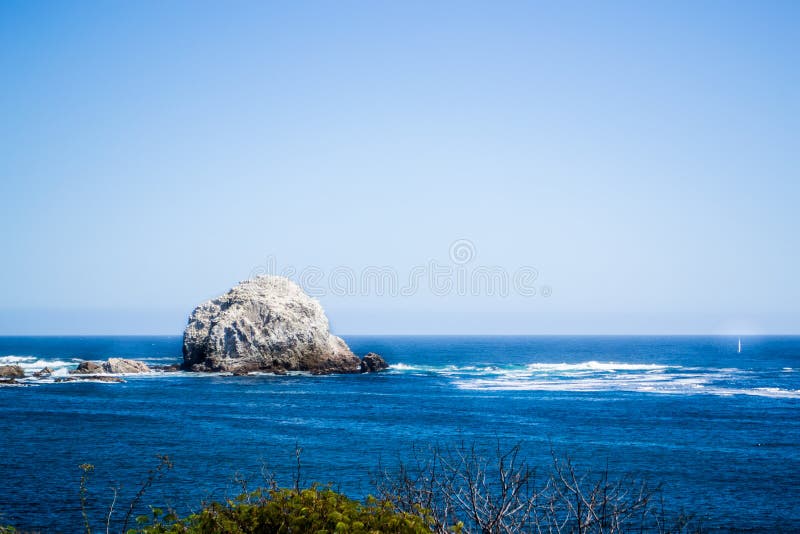 Big stone in the beach stock image. Image of holidays - 91427883