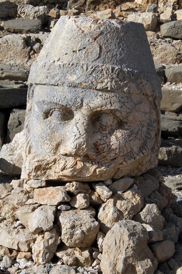 Stone head stock photo. Image of cistern, turkey, built - 8699848