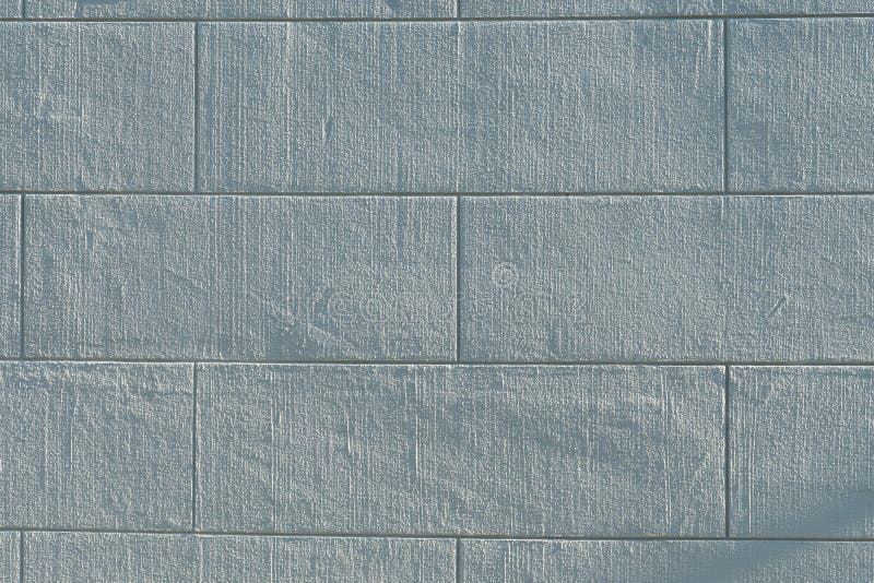 Big Stone Look Facade Plastered Building Wall Painted White and Looking ...