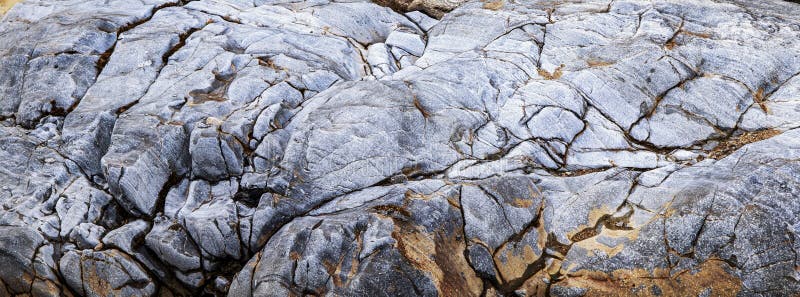 Big Stone Texture Eroded by the River Water Stock Image - Image of ...