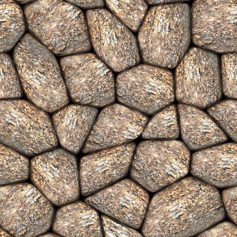 Big stone wall 0035 stock illustration. Illustration of seamless ...