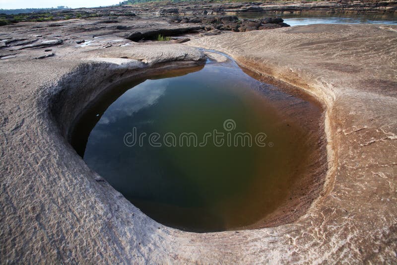 Big stone and water stock photo. Image of shore, beach - 40161518