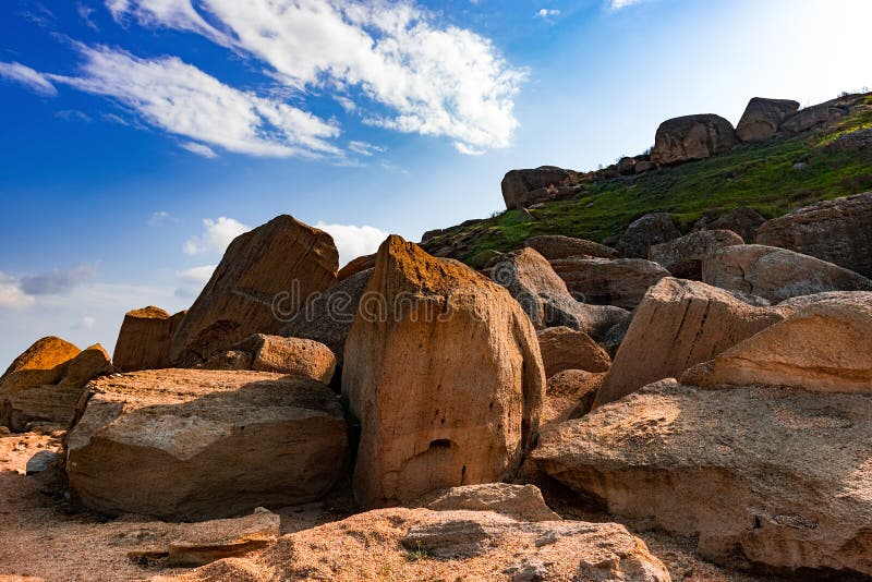 Rocks stock image. Image of erosion, climb, oasis, gigantic - 69082591