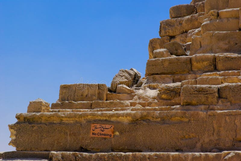 Big Stones Pyramid Close-up Stock Photo - Image of place, culture: 10733946