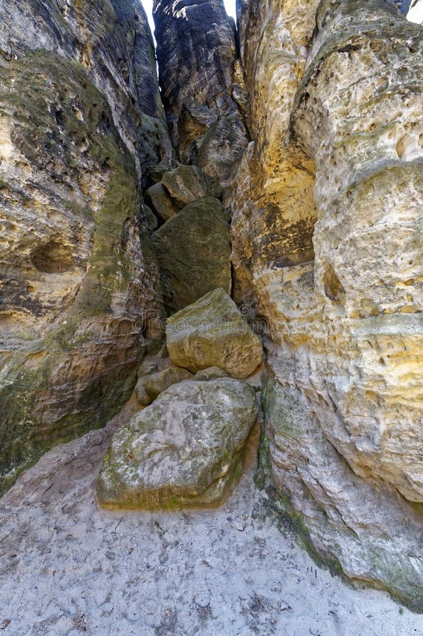 Big Stones between the Rocks Stock Image - Image of landmark, europe ...