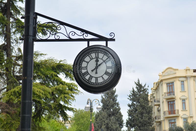 Big clock stock photo. Image of asia, traveling, wait - 53824954