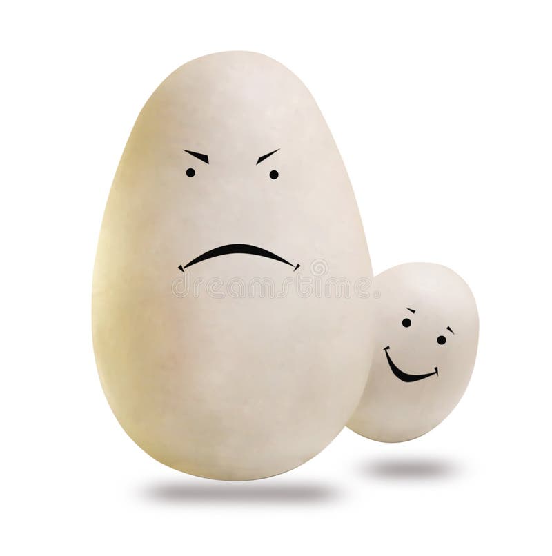 A Big Strict Egg, and a Small Egg a Little Fun, As a Concept for ...