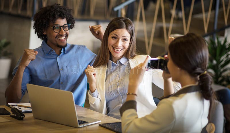 Big successful team stock photo. Image of corporate - 184426158