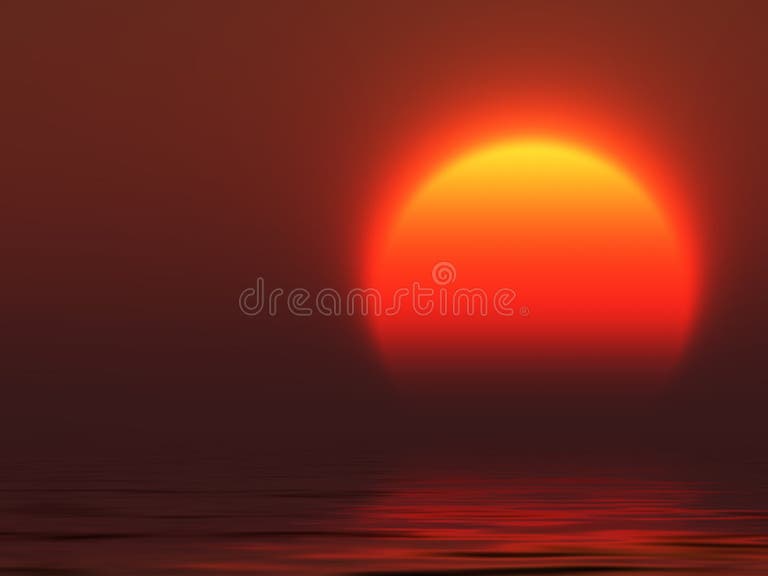 Big Sunset Sun Stock Illustrations – 15,782 Big Sunset Sun Stock ...