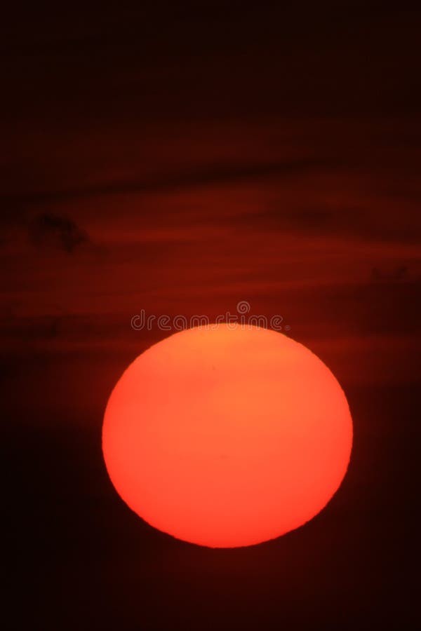 Big sun stock photo. Image of massive, evening, large - 50904820