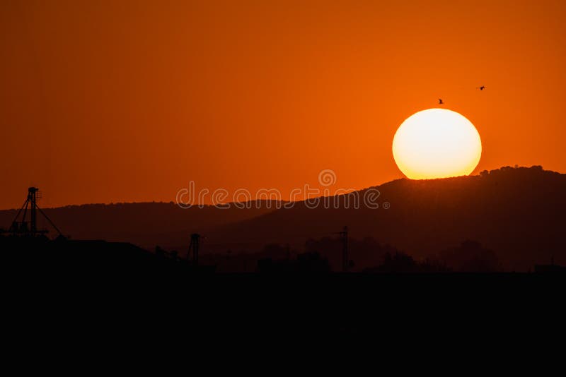 Big sun stock photo. Image of beauty, light, natural - 101757540