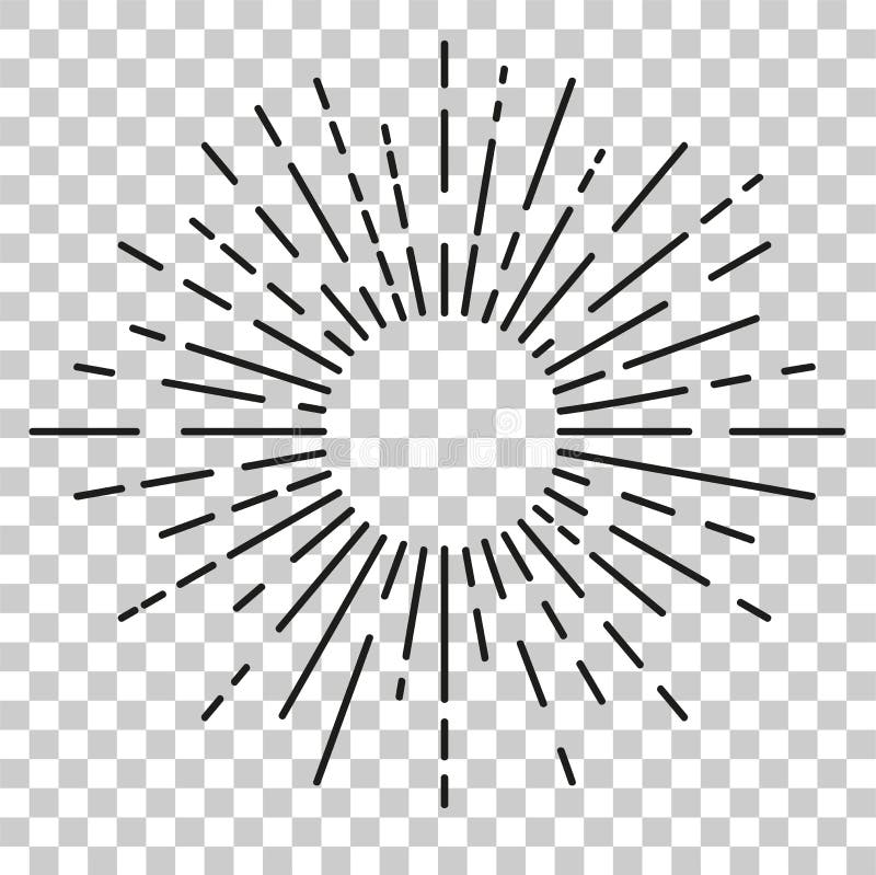 Big Sunburst, Rounded Corner, at Transparent Effect Background Stock ... Big Sunburst, Rounded Corner, at Transparent Effect Background Stock ...