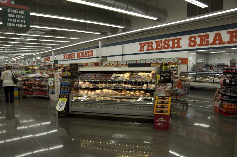 Big supermarket editorial photography. Image of store - 37407532