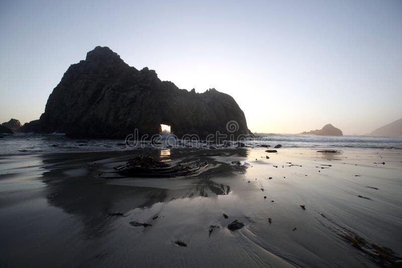 Big Sur Beach stock photo. Image of ocean, west, coast - 22241852