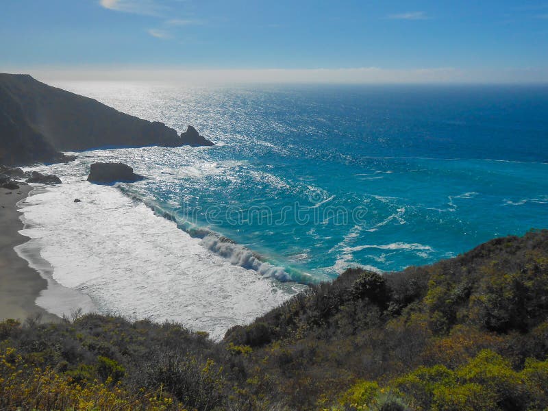 Big Sur beach California stock image. Image of nature - 39904603
