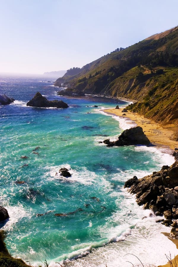 Big Sur, California stock image. Image of state, dramatic - 2516539
