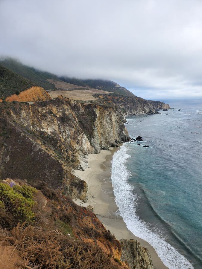 Big Sur California stock photo. Image of horizon, ocean - 254800450