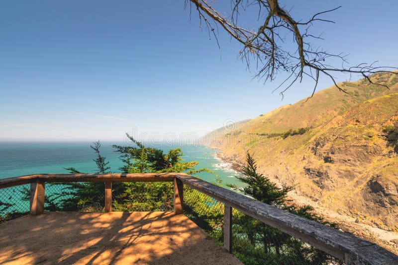 Big Sur at Ragged Point, California Stock Image - Image of landmark ...