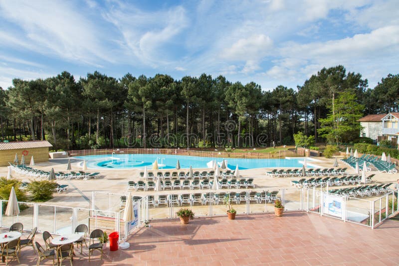 Big swimming pool stock image. Image of furniture, horticulture - 31295661