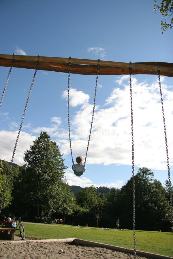 Big Swing stock photo. Image of playground, picnic, swing - 1044286
