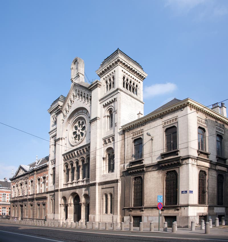 Brussels - synagogue stock image. Image of italy, brussels - 26716637