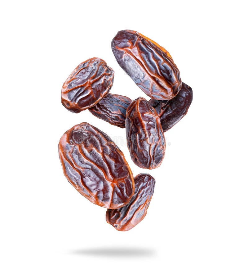 Big Tasty Dried Dates in the Air Closeup Stock Image - Image of exotic ...