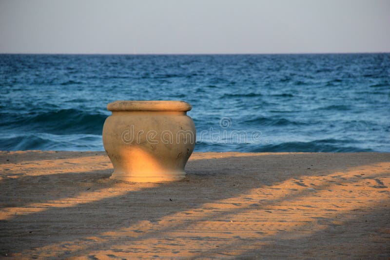 Terra Mar Beach at Sunset Carlsbad, California Stock Photo - Image of ...