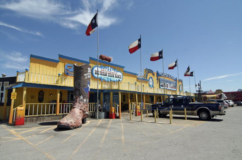 The Big Texan Steak Ranch editorial image. Image of road - 16352495