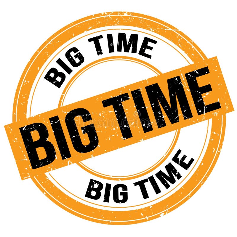 TIME after TIME, Text Written on Red Stamp Sign Stock Illustration ...