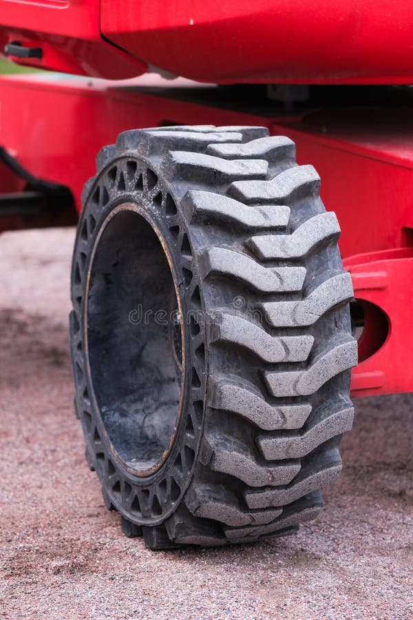 Big tire stock photo. Image of profile, huge, rubber - 345854244