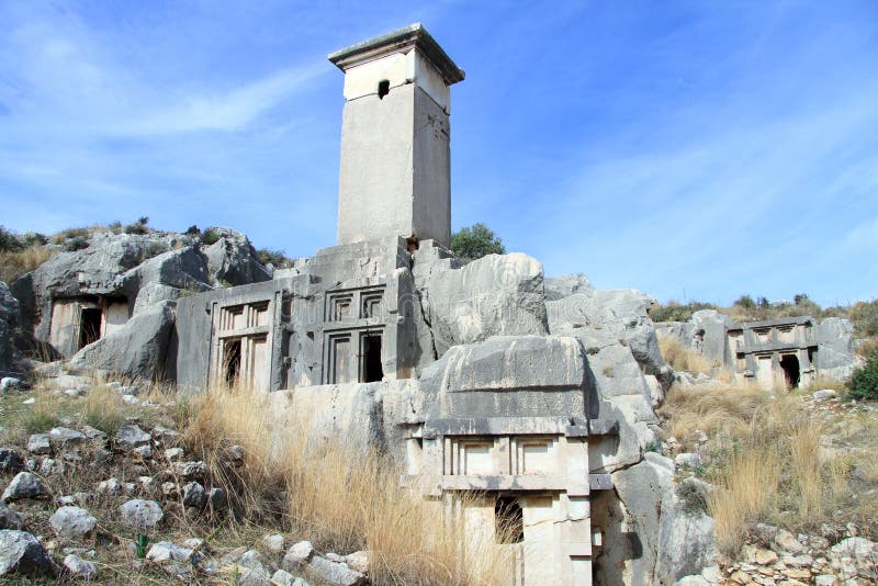 Tomb and ruins stock photo. Image of tourist, ruins, unesco - 29884342