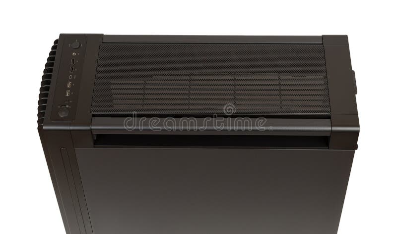 Big Tower, PC Case, Chasis, Photo of the Top of the Computer Case ...