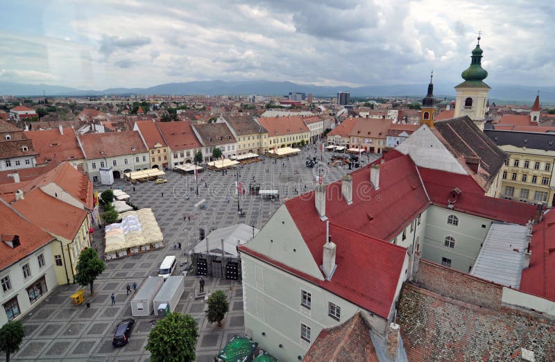 Big tower square editorial stock photo. Image of cloud - 25012423