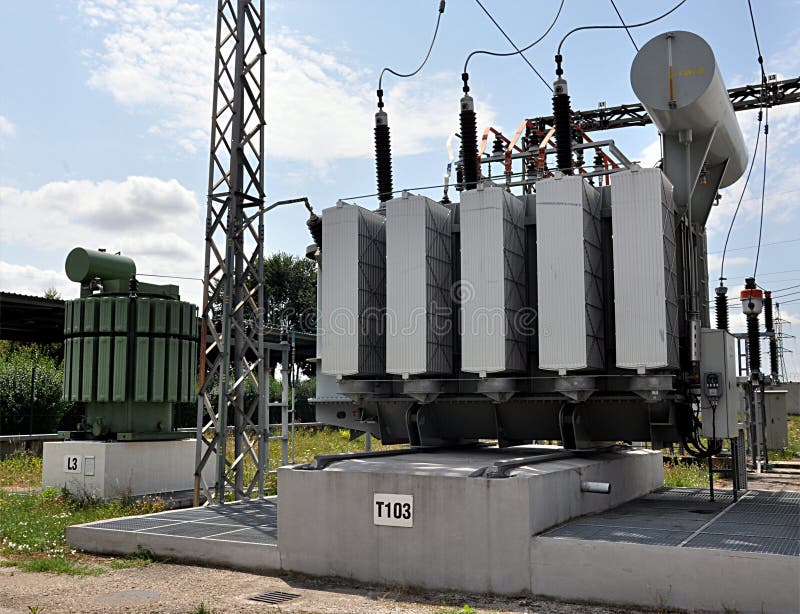 Modern electric contactor stock image. Image of current - 40968031