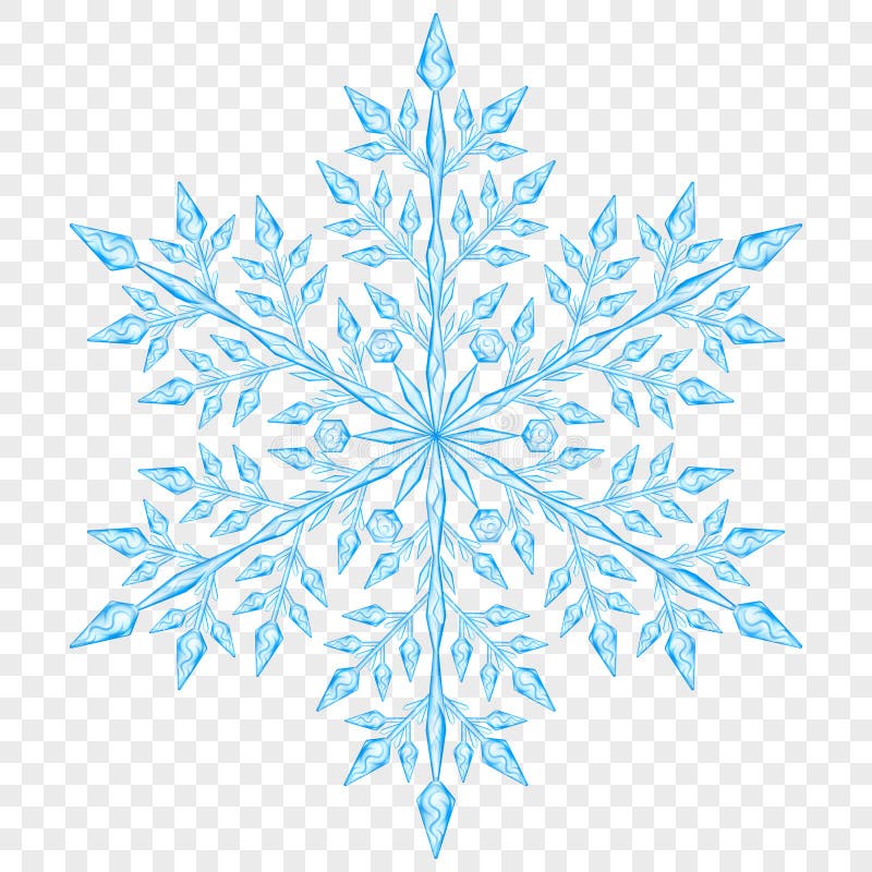 Transparent Snowflake. Translucent only in Vector File Stock Vector ...