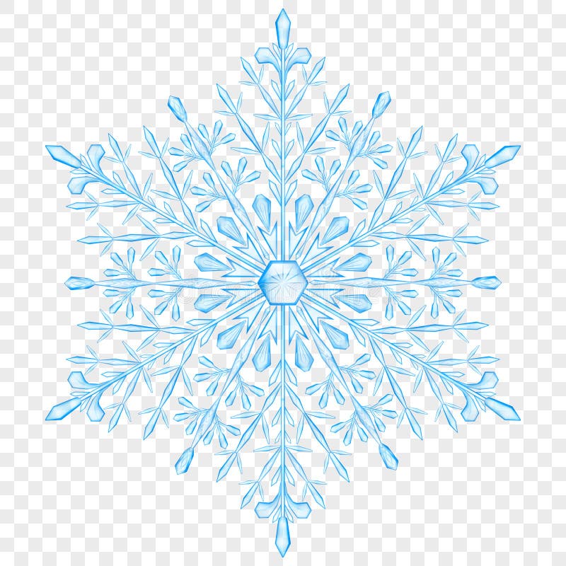 Transparent Snowflake. Translucent only in Vector File Stock Vector ...