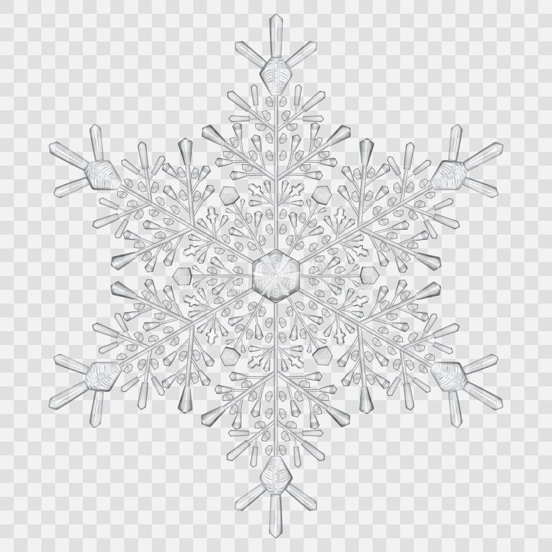 Transparent Snowflake. Translucent only in Vector File Stock Vector ...