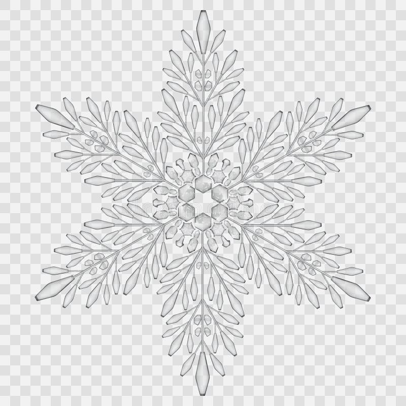 Transparent Snowflake. Translucent only in Vector File Stock Vector ...