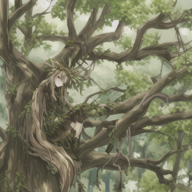 A Big Tree Therapyst with Log Arms a Ilustration Made with AI ...