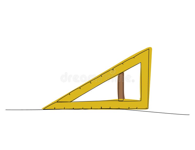 Big Triangular Ruler Stock Illustrations – 7 Big Triangular Ruler Stock ...